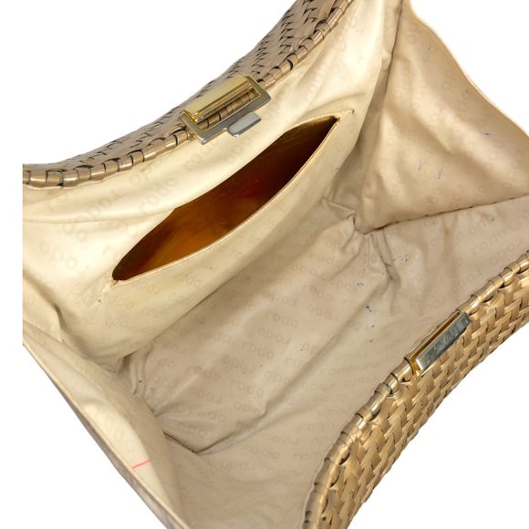 Rodo | Bags | Vtg 6s Tan Rodo Italian Wicker Straw Weaved Bag | Poshmark